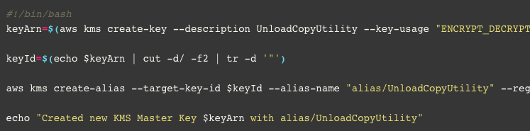 Redshift Security - Encrypting Loads with S3/KMS/Lambda